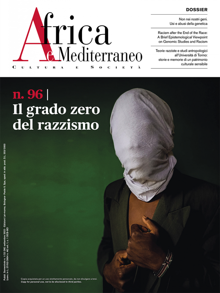 Il grado zero del razzismo: aspetti epistemologici della prospettiva ...
